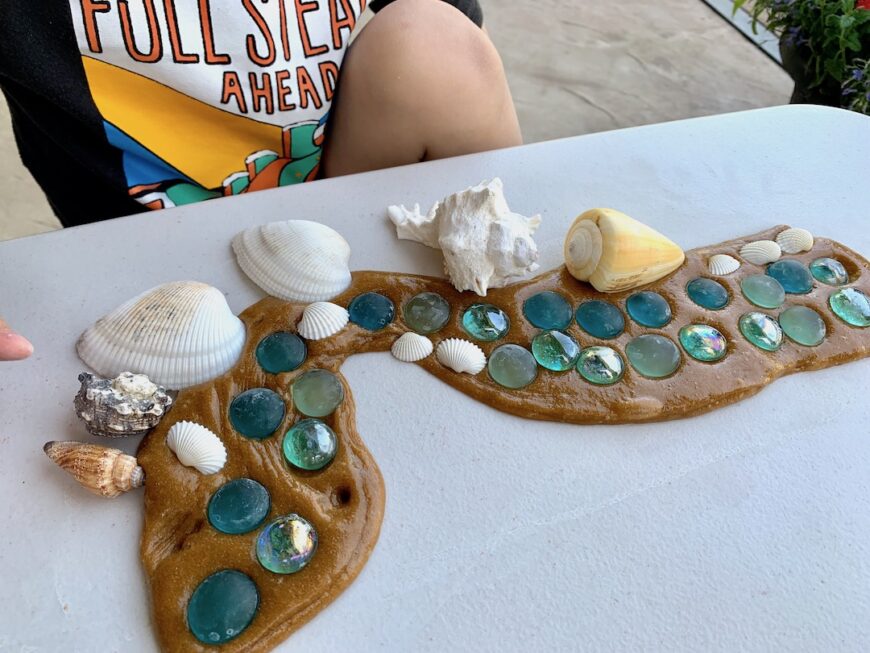 Sand Slime: Use this Fun Goo To Learn About Patterns - Playdatebox